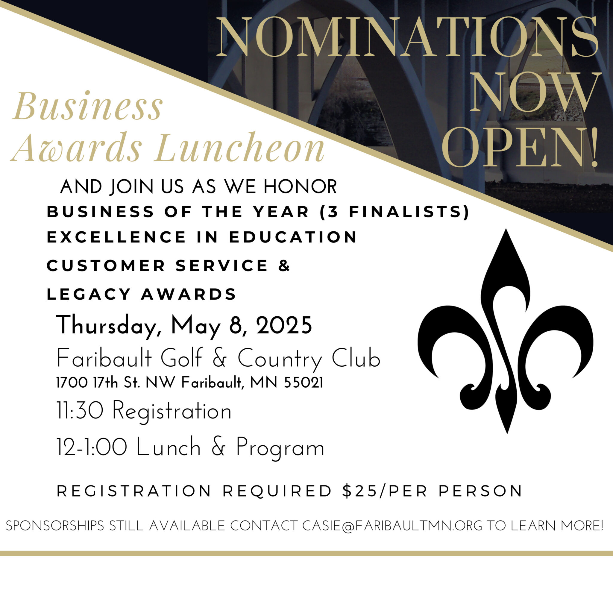 2025 Business Awards: Nominations NOW Open! - Faribault Area Chamber of ...